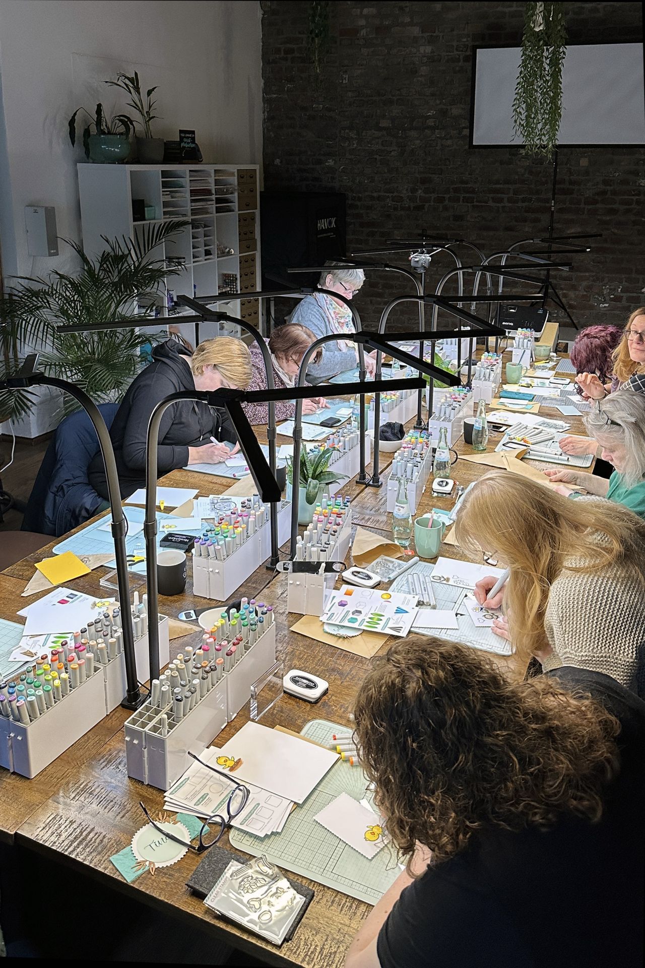 Der erste Create A Smile Workshop - Farben, Freude, gute Zeit